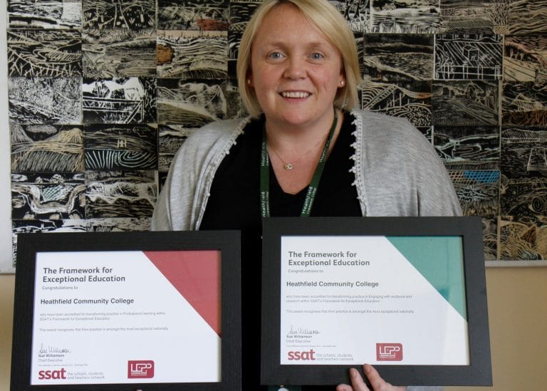 Heathfield school recognised nationally for achievements - The ...