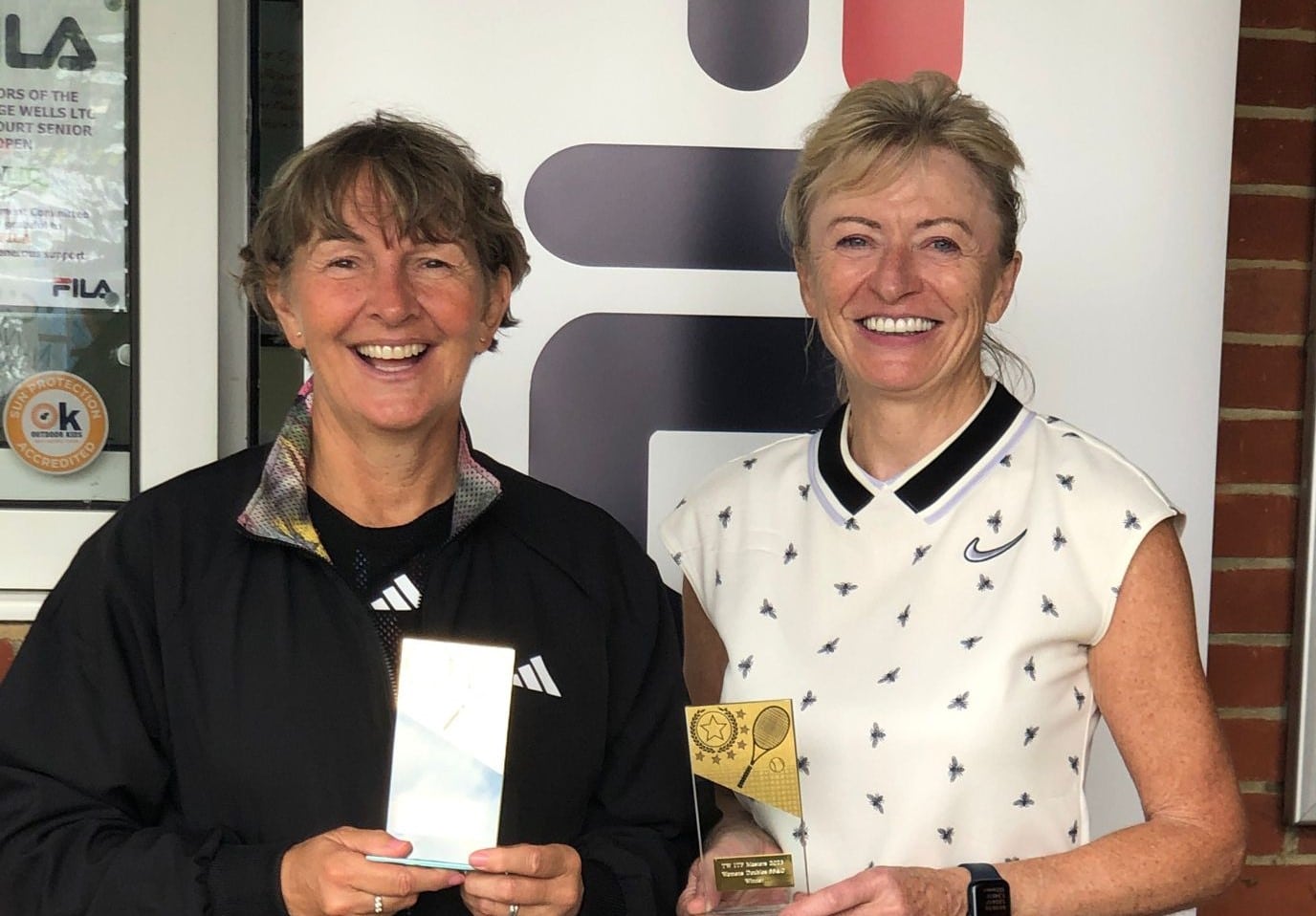 Cross-in-Hand Tennis Club Ladies Doubles pair triumph in international ...
