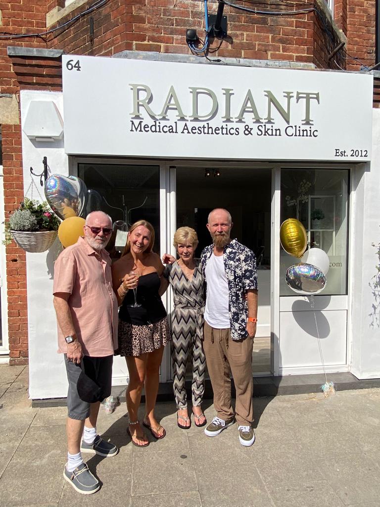 Bubbles and fun at Radiant Medical Aesthetics & Skin Clinic's launch ...